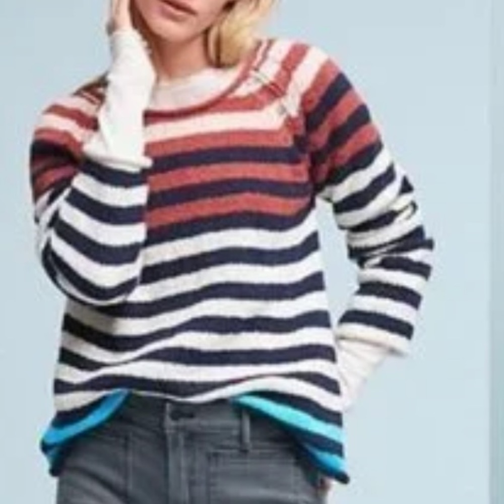 Anthro Moth Ame Sweater - Gem